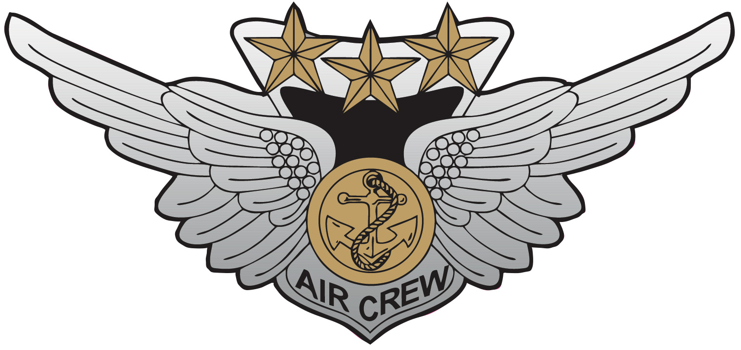 Mitchell Proffitt - Mylar Decal - Combat Aircrew Badge