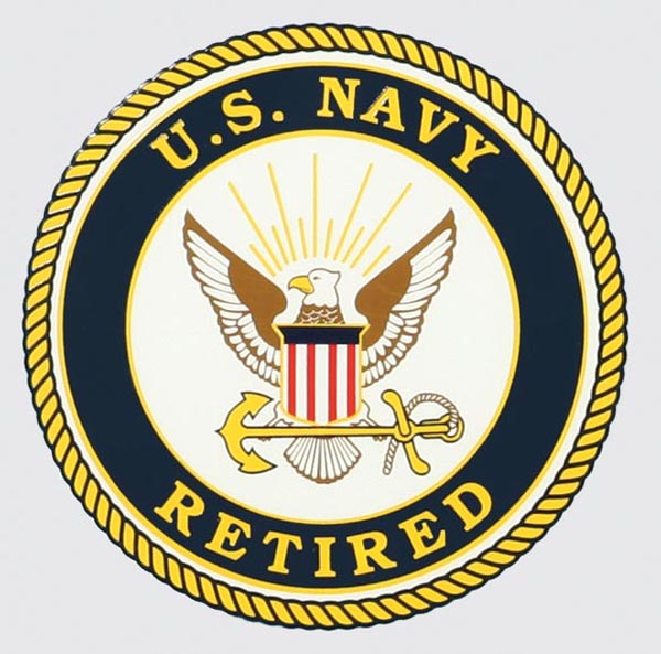 Mitchell Proffitt - Mylar Decal - Navy Retired